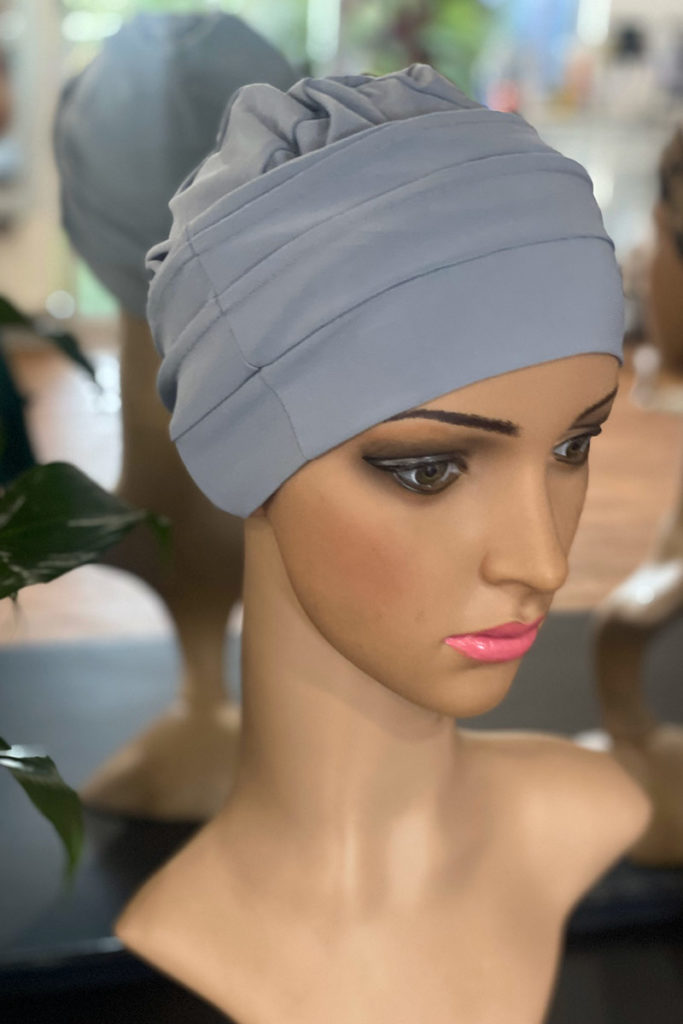 Blue Grey Cap - The Australian Wig Company